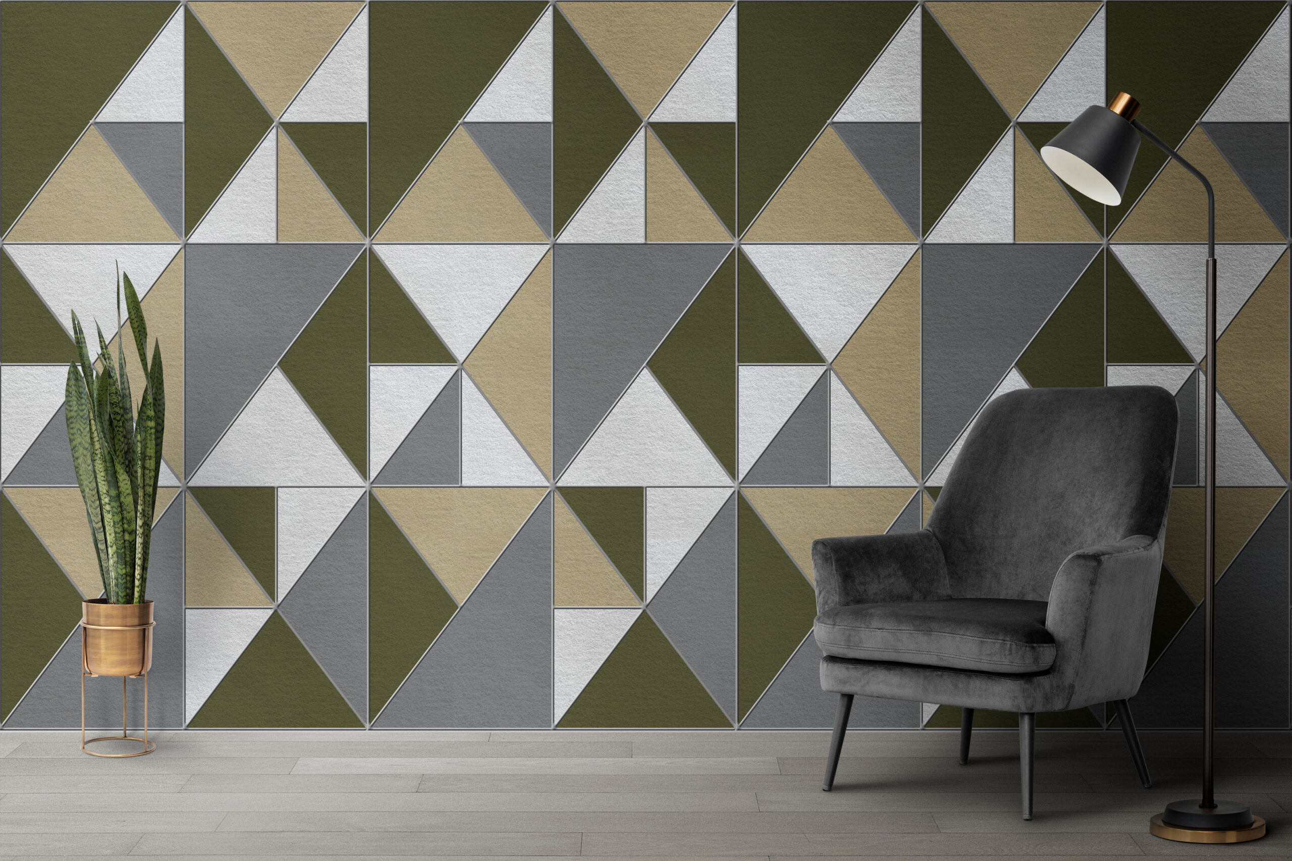 ᐅ Acoustic panel ECOprint Origami | aistec